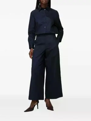 Max Mara Cropped Wide-leg Trousers