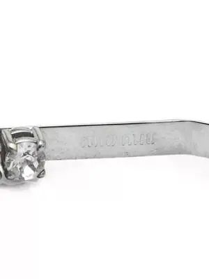 Miu Miu Resin-petal Crystal Embellished Headband