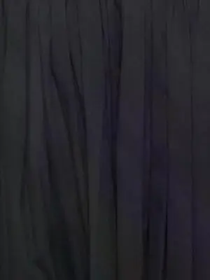 Prada Gathered Midi Skirt