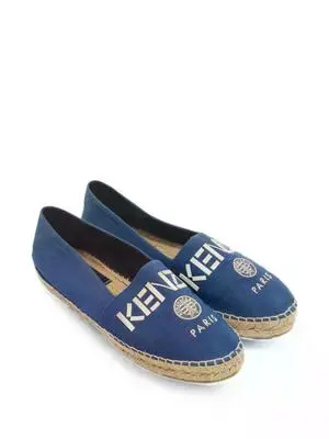 Kenzo Logo-embroidered Espadrilles