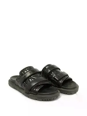 Dior D-wander Quilted Leather Sandals