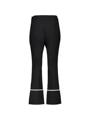 ELLERY Contrast-trim Flared Trousers