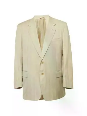 LANVIN Striped-pattern Blazer - Neutrals