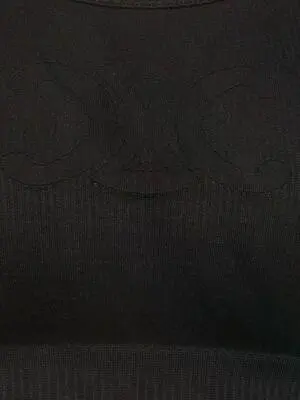 Celine Triomphe-logo Sports Bra