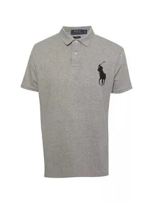 Polo Ralph Lauren Pique Cotton Polo Shirt - Grey