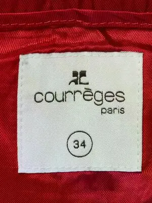 COURREGES Wool Maxi Skirt