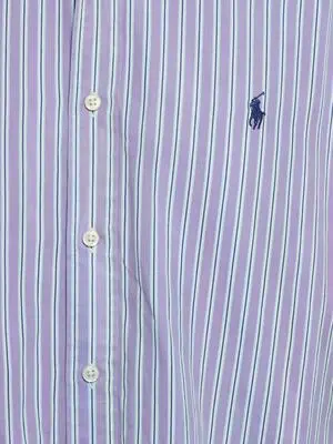 Polo Ralph Lauren Logo-embroidered Striped Button-down Cotton Shirt