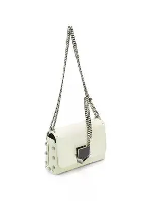 JIMMY CHOO Lockett City Crossbody Bag - White