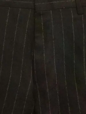 Dior Pinstripe Straight-leg Trousers - Black