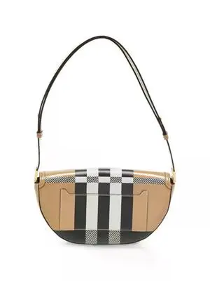 Burberry Olympia-check Shoulder Bag