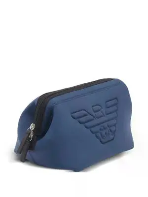 Emporio Armani Zip-up Clutch Bag - Blue