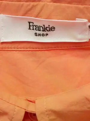 THE FRANKIE SHOP Oversized High-low Cotton Shirt