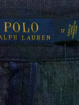 Polo Ralph Lauren Chambray Linen Midi Skirt