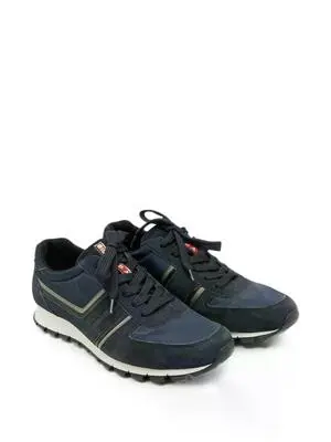 Prada Panelled Lace-up Low-top Sneakers