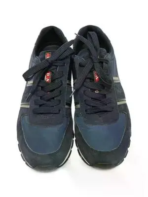 Prada Panelled Lace-up Low-top Sneakers