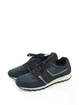 Prada Panelled Lace-up Low-top Sneakers