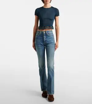 Saint Laurent Clyde Bootcut Jeans