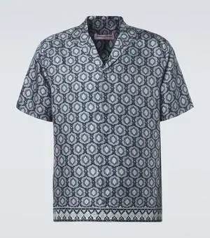 Orlebar Brown Maitan Printed Silk Shirt