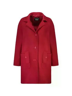 Moschino Button-fastening Coat - Red