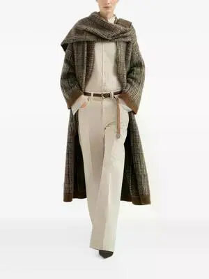 Brunello Cucinelli Dyed-denim Contemporary Loose Trousers - Neutrals