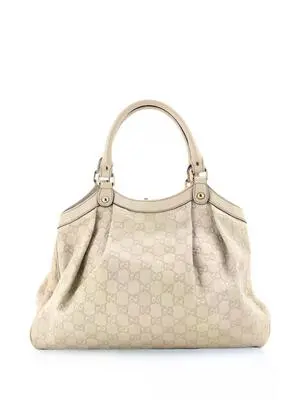 Gucci Sukey Ssima Leather Medium Tote Bag