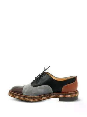 Paneled Oxfords For Men