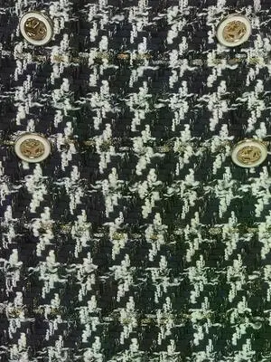 Sandro Tweed Button-detail Mini Skirt
