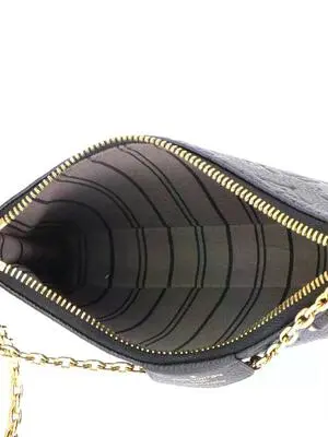 LOUIS VUITTON Easy Pouch On Strap Monogram Empreinte Leather Shoulder Bag