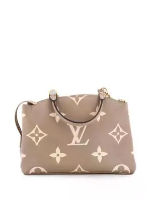 LOUIS VUITTON Petit Palais Satchel Monogram Empreinte Giant - Neutrals