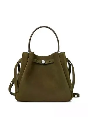 Tory Burch Romy Suede Bucket Bag - Green