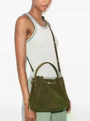 Tory Burch Romy Suede Bucket Bag - Green
