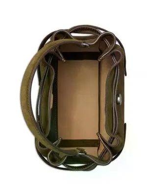 Tory Burch Romy Suede Bucket Bag - Green