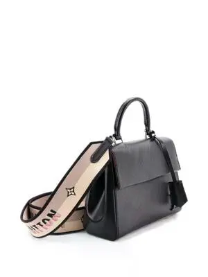 LOUIS VUITTON Cluny Epi Leather Mini Satchel Top Handle Bag - Black