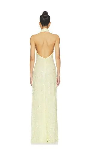SAU LEE Embellished Gown