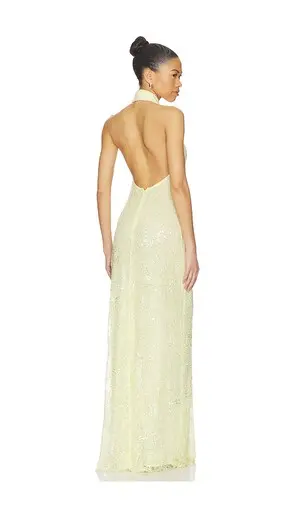 SAU LEE Embellished Gown