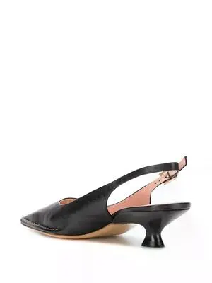 TOD'S Leather Slingback Pumps With Buckle Fastening