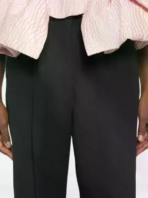 Stine Goya Pressed-crease Trousers With Buttoned Cuffs