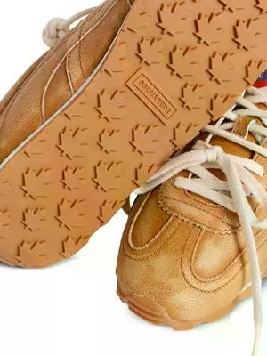 Dsquared2 Suede Lace-up Sneakers - Brown