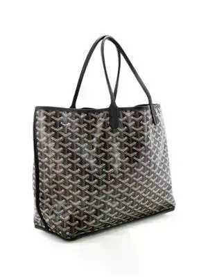 Goyard Anjou Reversible Coated Canvas Pm Tote Bag - Black