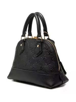 LOUIS VUITTON Monogram Empreinte Neo Alma Bb Satchel