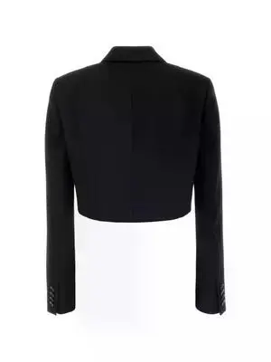 Balenciaga Cropped Single-breasted Blazer