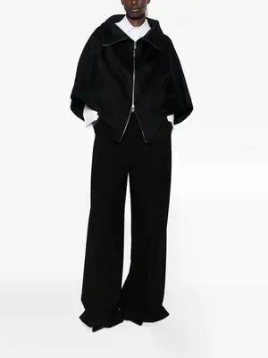 Max Mara Cashmere Zip-up Jacket - Blue