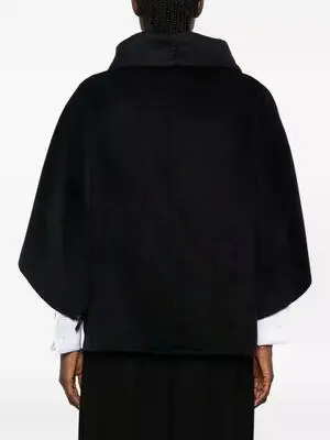 Max Mara Cashmere Zip-up Jacket - Blue