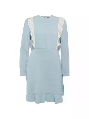Red Valentino Ruffled Midi Dress - Blue