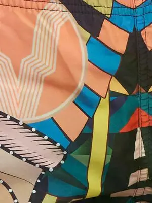 Givenchy Abstract Print Swim Shorts