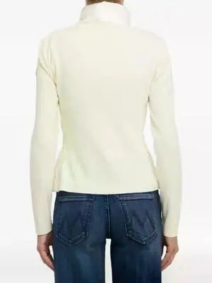 Moncler High Neck Zip-up Cardigan