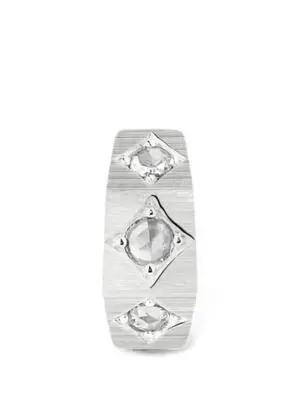 MARIE LICHTENBERG Small Ecrou Coco Diamond Earring