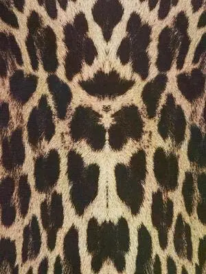 Roberto Cavalli Leopard Print Knit Tank Top