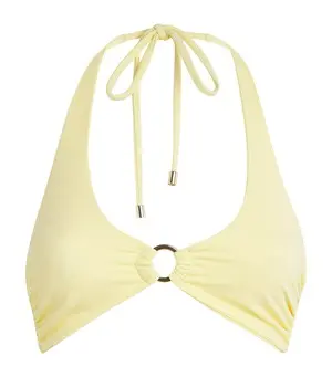 AWAY THAT DAY Sorrento Bikini Top - Yellow