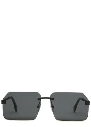 Fendi Rectangle-frame Sunglasses